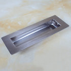 Contemporary rectangular flush pull dresser drawer hidden handle