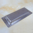 Contemporary rectangular flush pull dresser drawer hidden handle