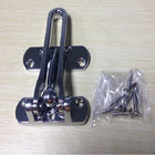 Security hotel-style door guard zinc alloy latch available made of stainless steel